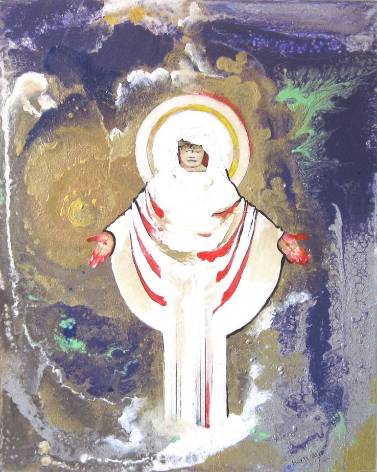 Time Warp Painting by Marji Plessinger | Saatchi Art