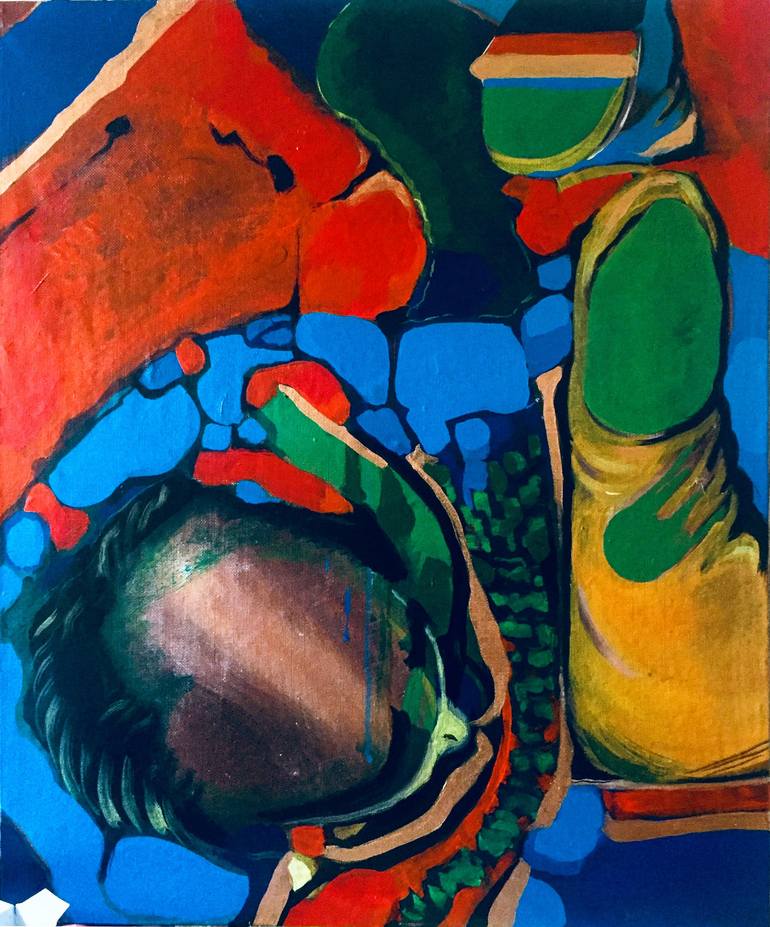 Dali's finger Painting by Vadim Tyukin | Saatchi Art