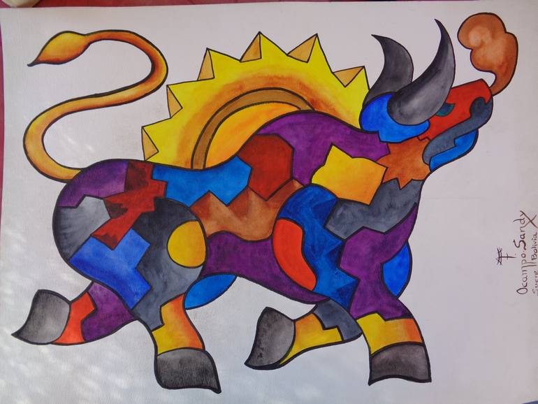 Arampampa Apu Painting by fernando ocampo | Saatchi Art