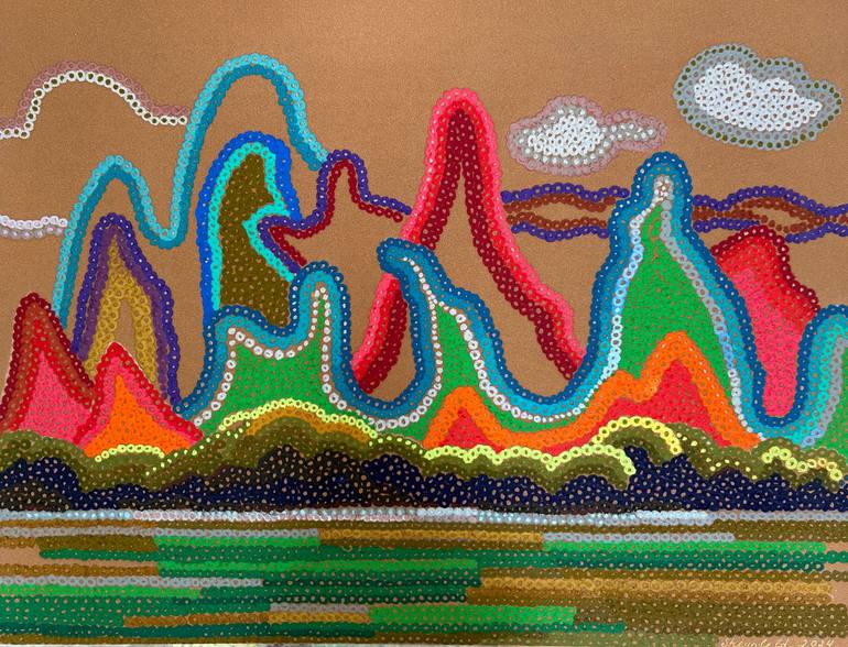 River Li Painting by Irina Sheynfeld | Saatchi Art