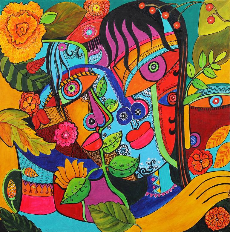 One Painting by Veenana Official | Saatchi Art