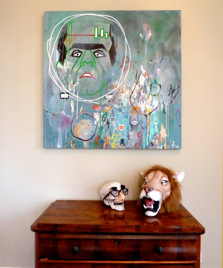 Monster Painting by Michael Tierney | Saatchi Art