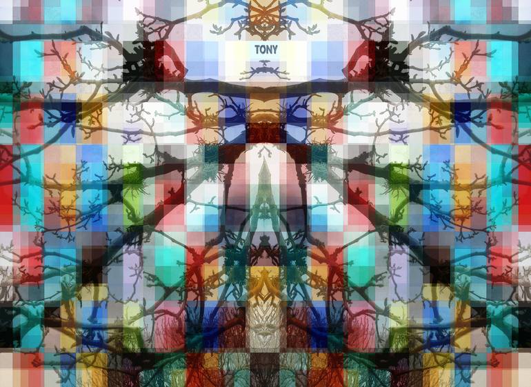 A Beautiful Mind Mixed Media by Tony Wynn | Saatchi Art