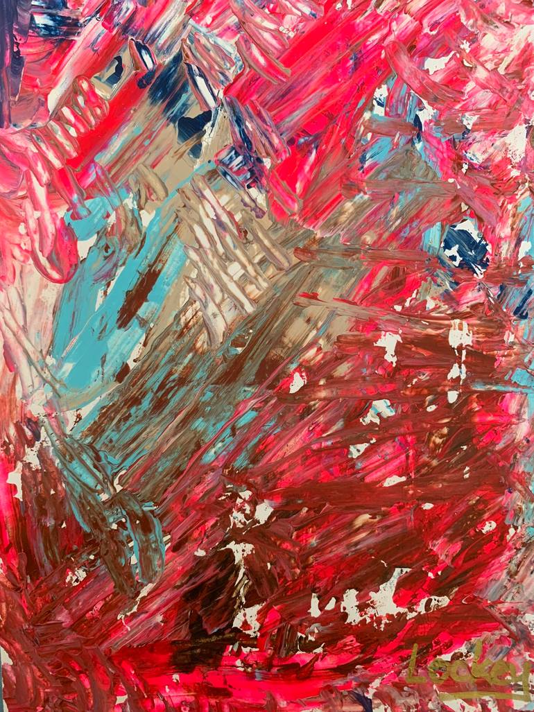 Spires Emerging Painting by Lockey White | Saatchi Art