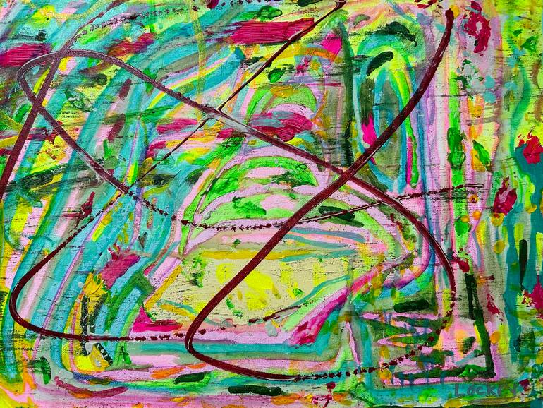 A Great Brightness Painting by Lockey White | Saatchi Art