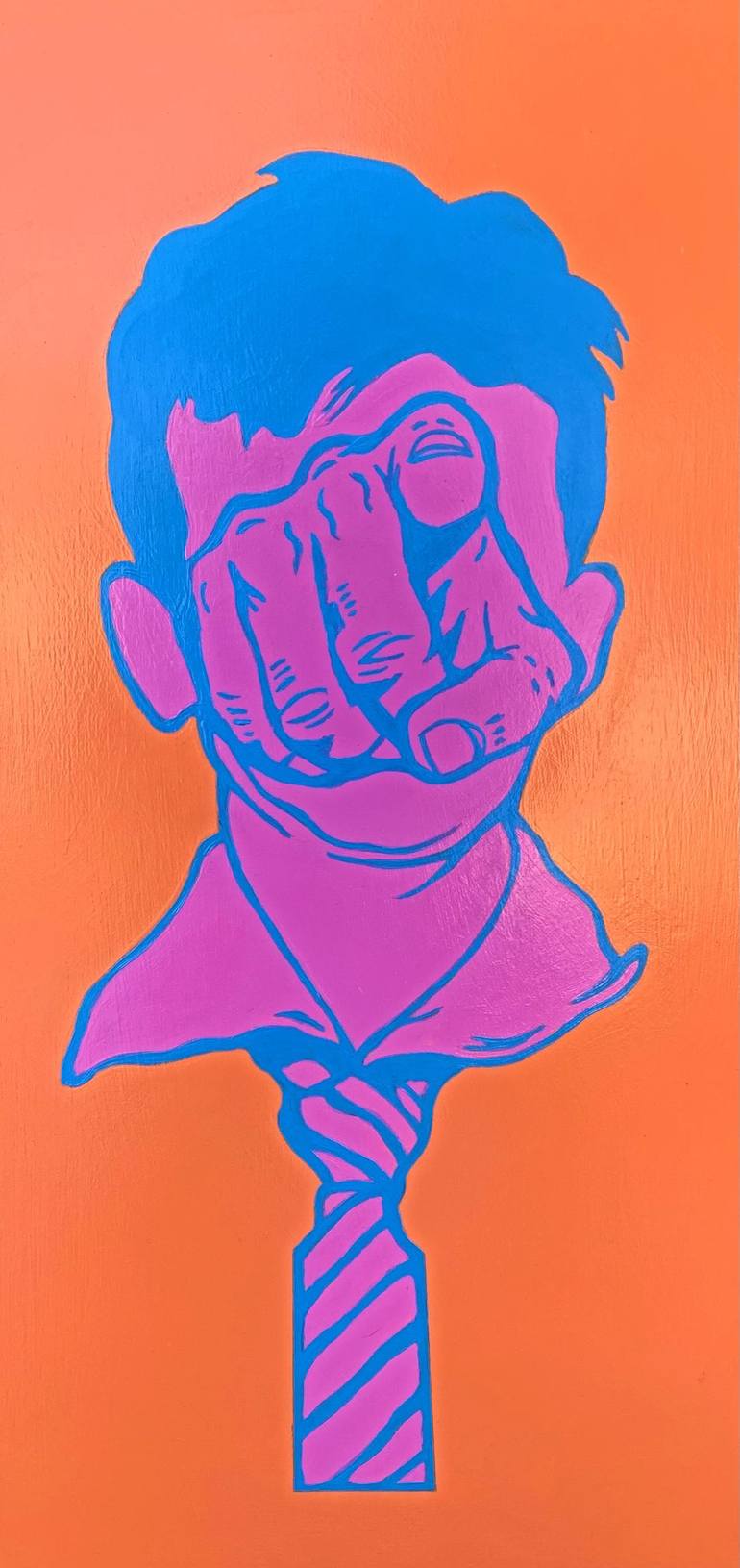 Hey You Painting by Barry Lorne | Saatchi Art