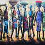 Farming heroes and heroines Painting by Ernest Larbi Budu | Saatchi Art