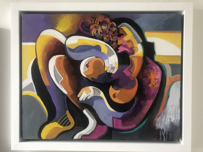 Jubilant Painting by Shalla Javid | Saatchi Art