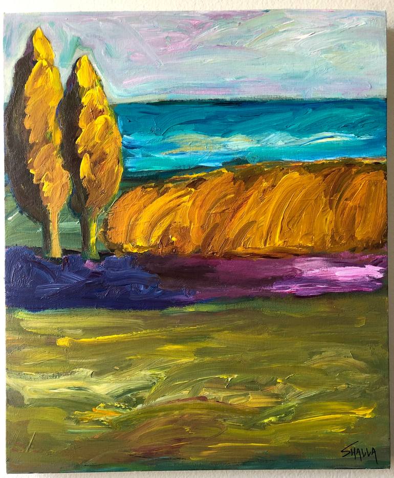 Sunny Day Painting by Shalla Javid | Saatchi Art