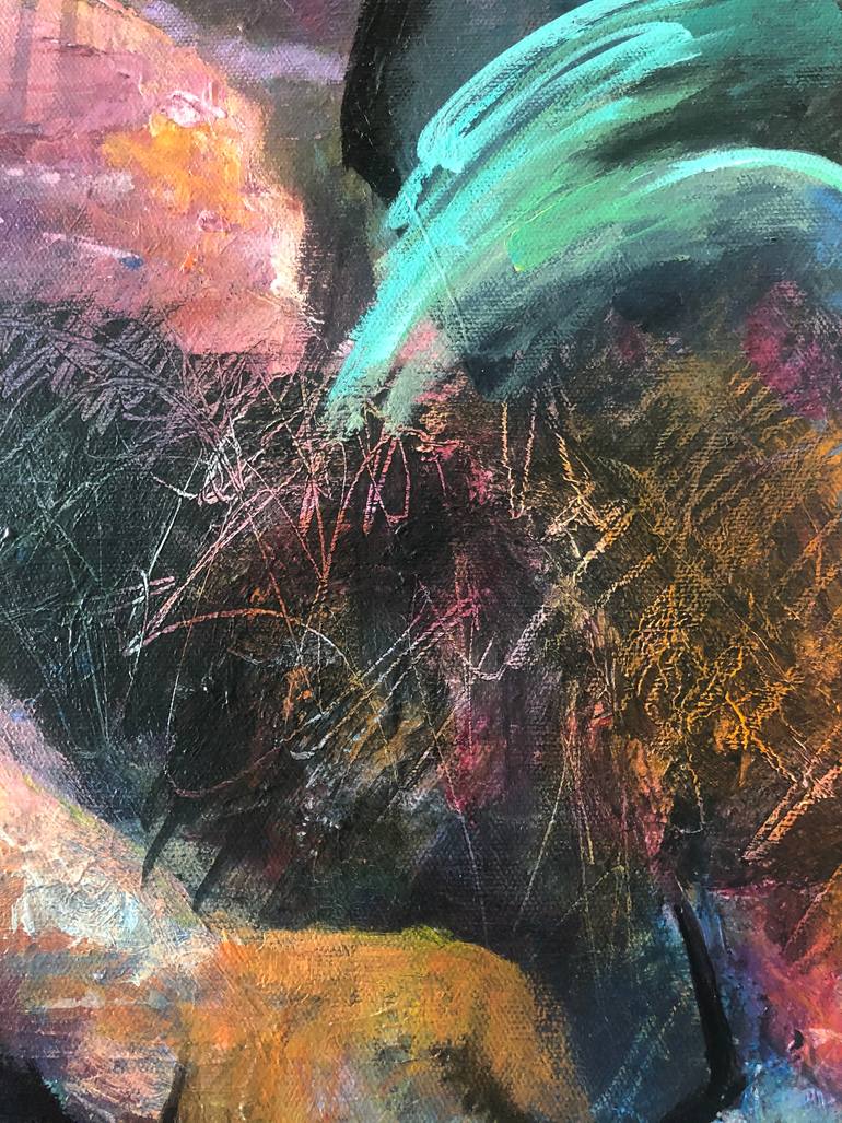 Let's Dance Together Painting by Shalla Javid | Saatchi Art
