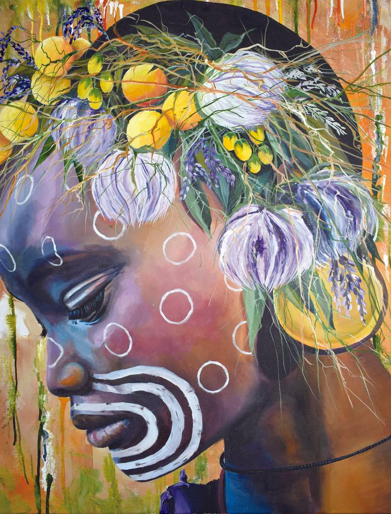 Rise of the Divine Feminine - Serene Suri Painting by Kirsten Todd ...