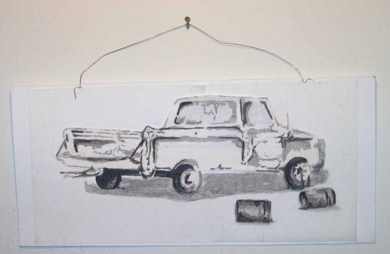 Untitled (chevy) Drawing by Fair Fawn | Saatchi Art
