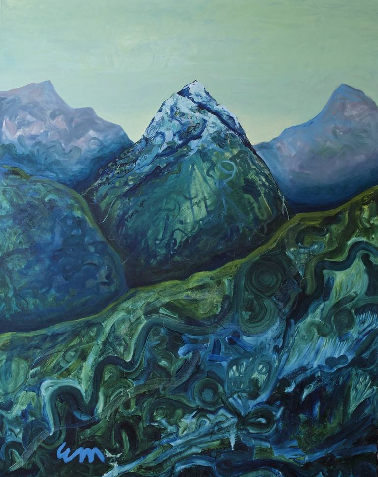 My, The Love Of You Painting by Emily Munk | Saatchi Art