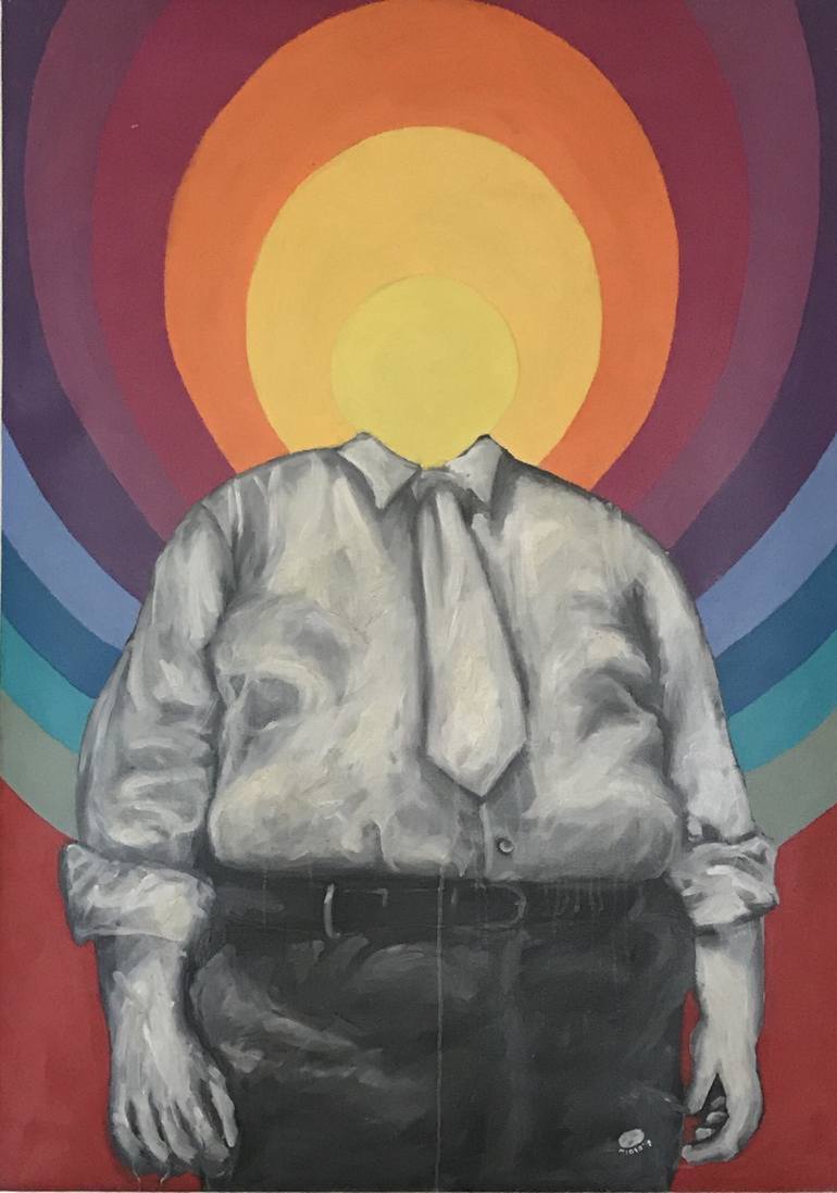 In ___ We Trust 1 Painting by Mideo Cruz | Saatchi Art