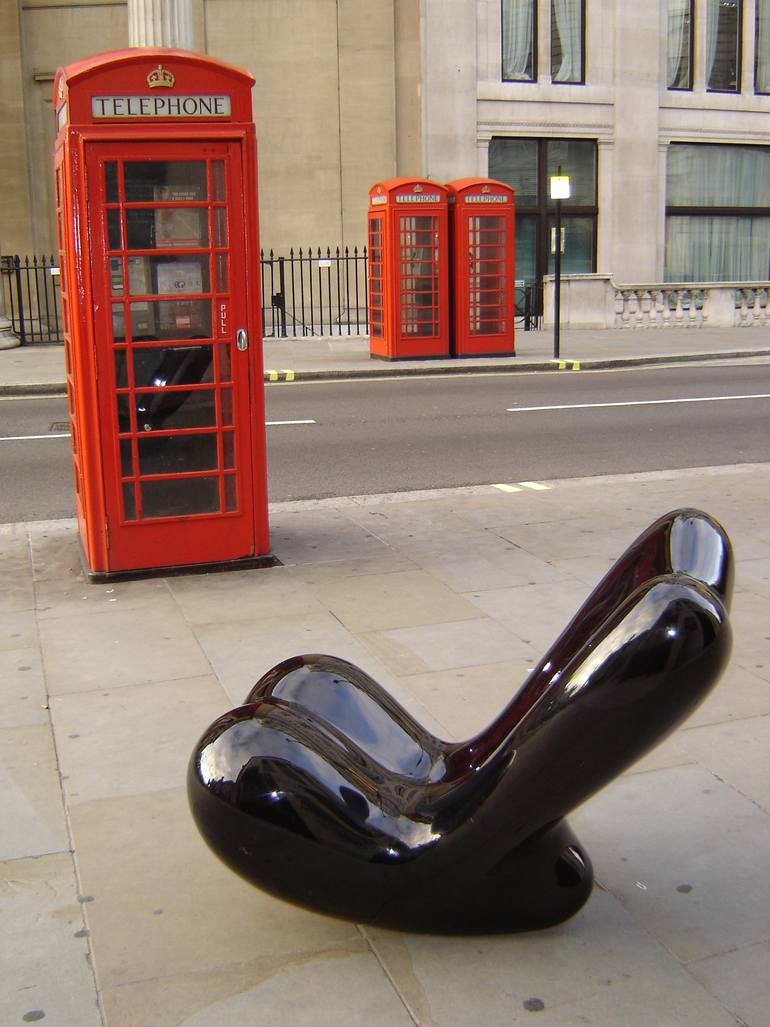 Lola Black III Sculpture by Hugo Thompson | Saatchi Art