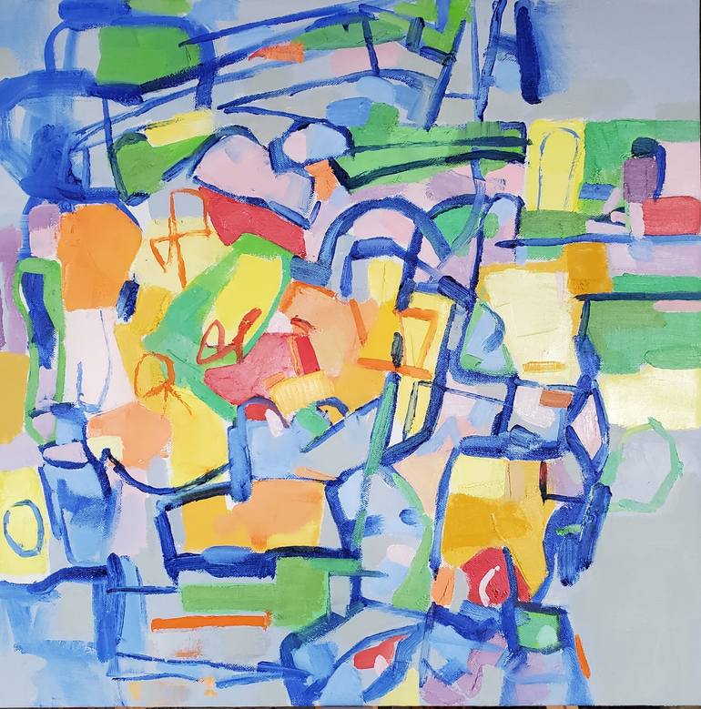 Tide Pool #1 Painting by George Freeman | Saatchi Art