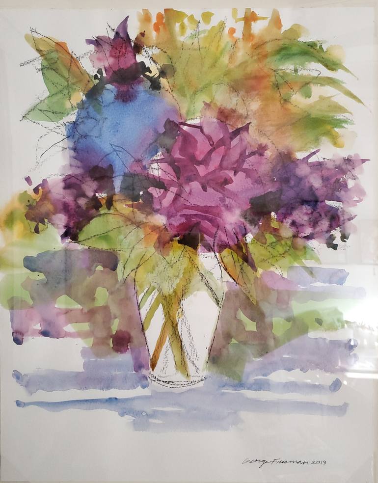 Floral Study #3 Painting by George Freeman | Saatchi Art