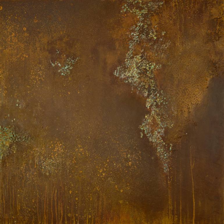 Abstract Rust #01 Painting by Giulia Madonia | Saatchi Art
