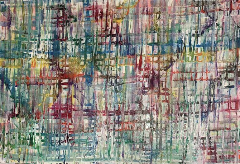 The city Painting by Conejo Arts | Saatchi Art