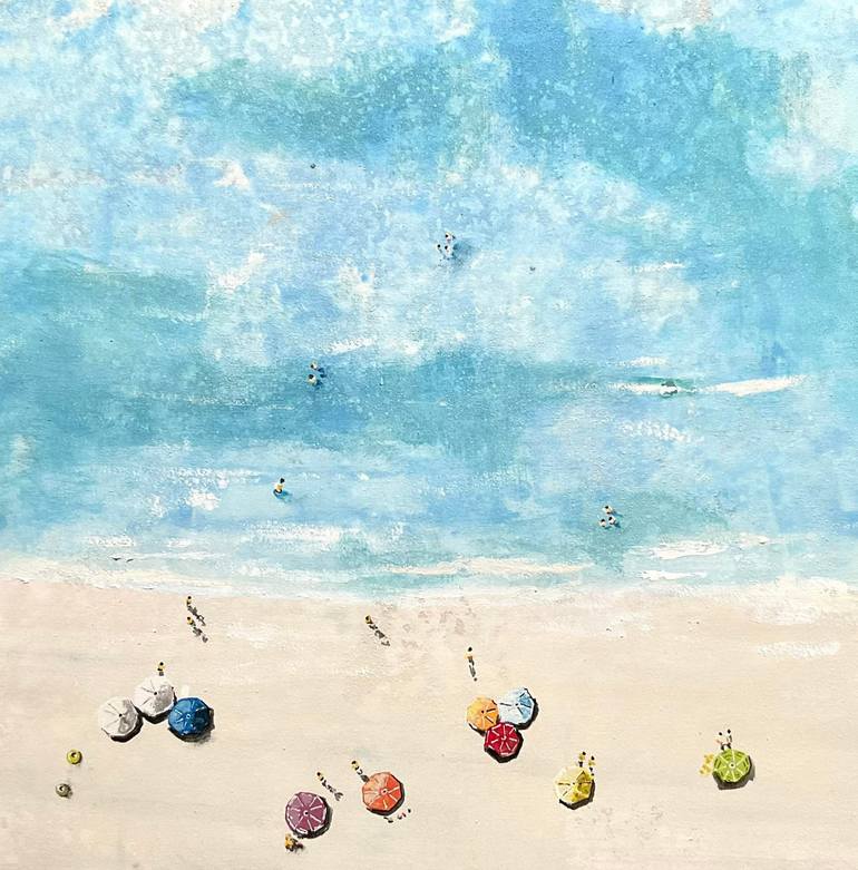 Mami Beach Painting by Claudio Missagia | Saatchi Art