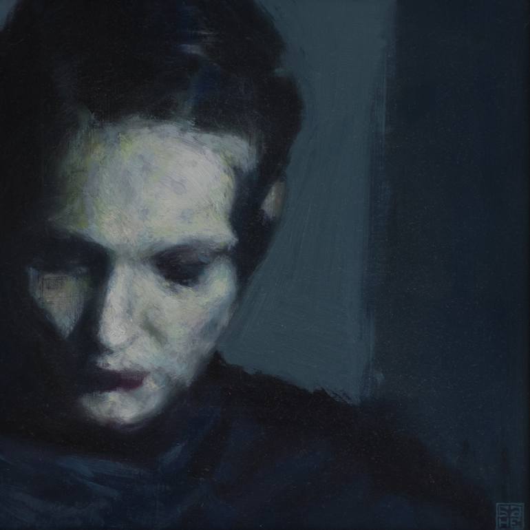 Melancholy III Painting by Branimir Maksimovic | Saatchi Art