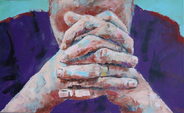 Gefaltet Painting by Petra Seibert | Saatchi Art