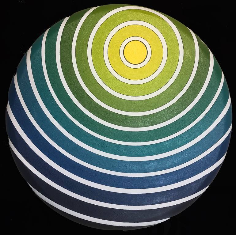 Color Rings Painting by Many Novo | Saatchi Art