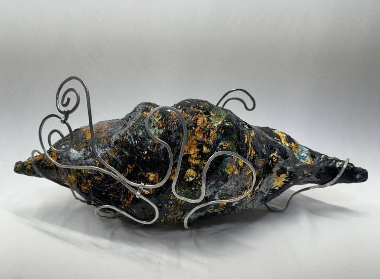 Rock, Paper, Chrysalis Sculpture by Mary Klesse | Saatchi Art
