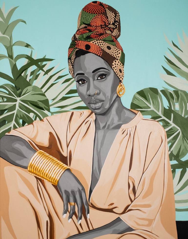 ADANNA Painting by Benny Bing | Saatchi Art