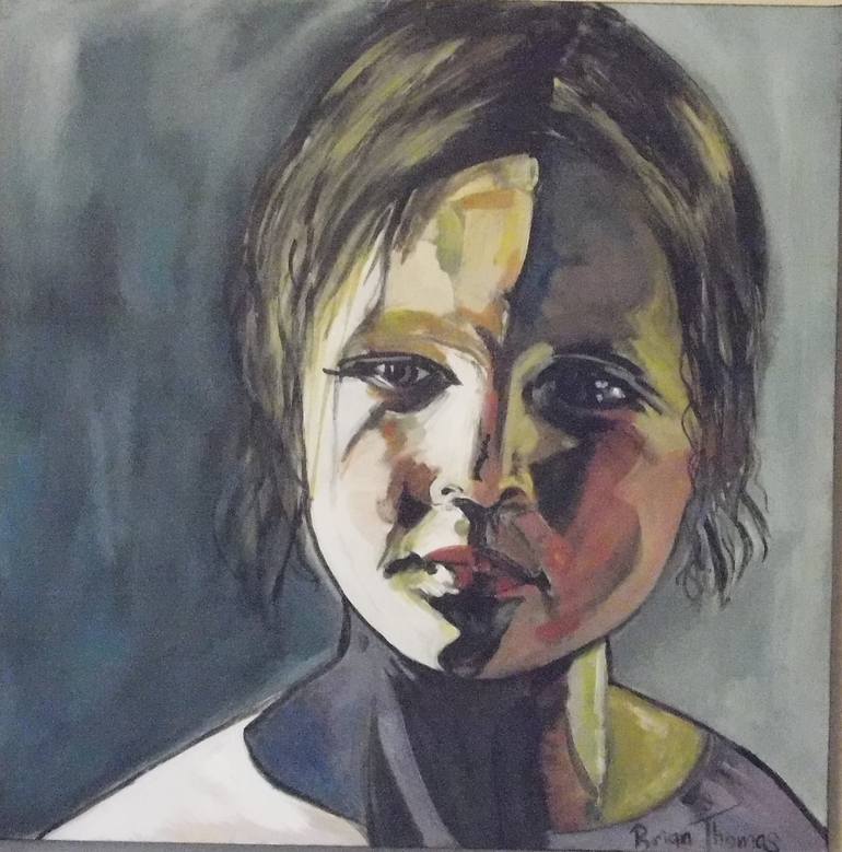 Samantha Painting by Brian Thomas | Saatchi Art