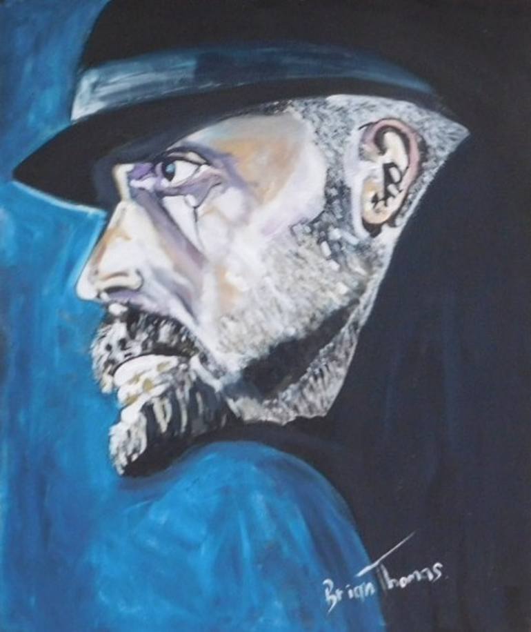 MR Delaney Painting by Brian Thomas | Saatchi Art
