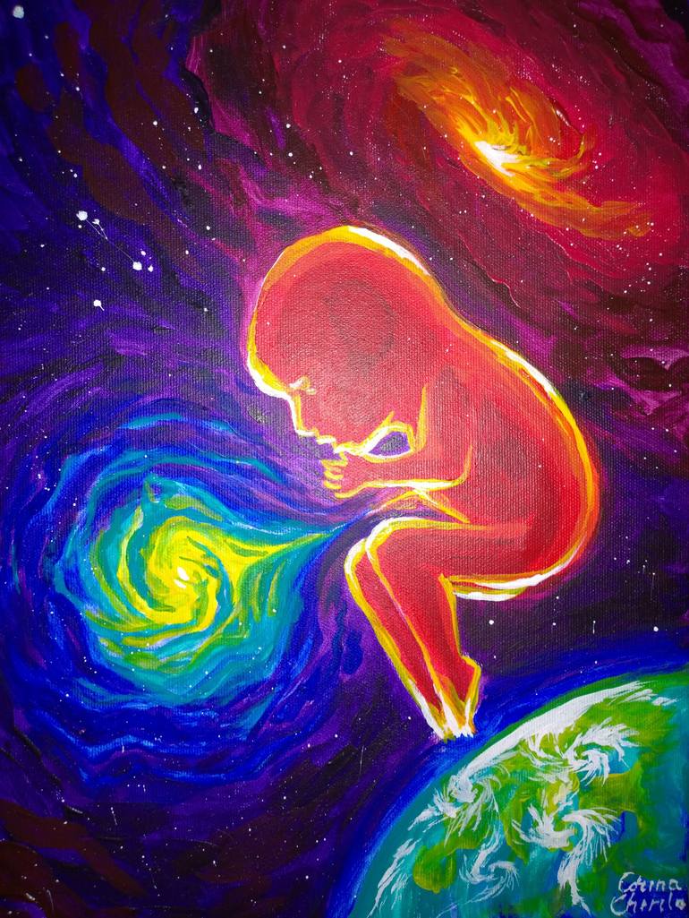 Reincarnation Painting by Corina Chirila | Saatchi Art