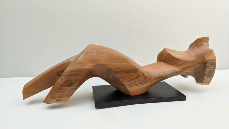 Sunbathing, Female Sculpture by Sinisa Cvetic | Saatchi Art