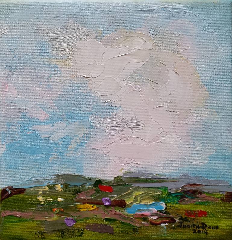 Farmland II Painting by Judith Rhue | Saatchi Art