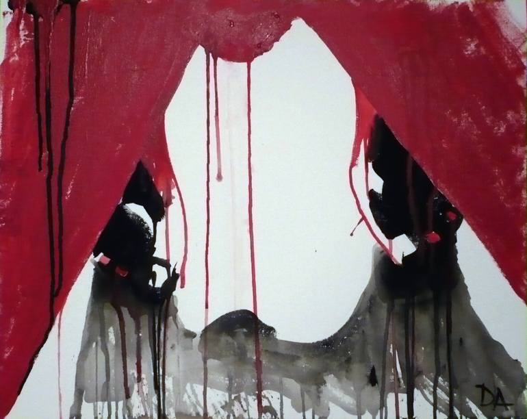 squatter Painting by Dariya Afanasyeva | Saatchi Art