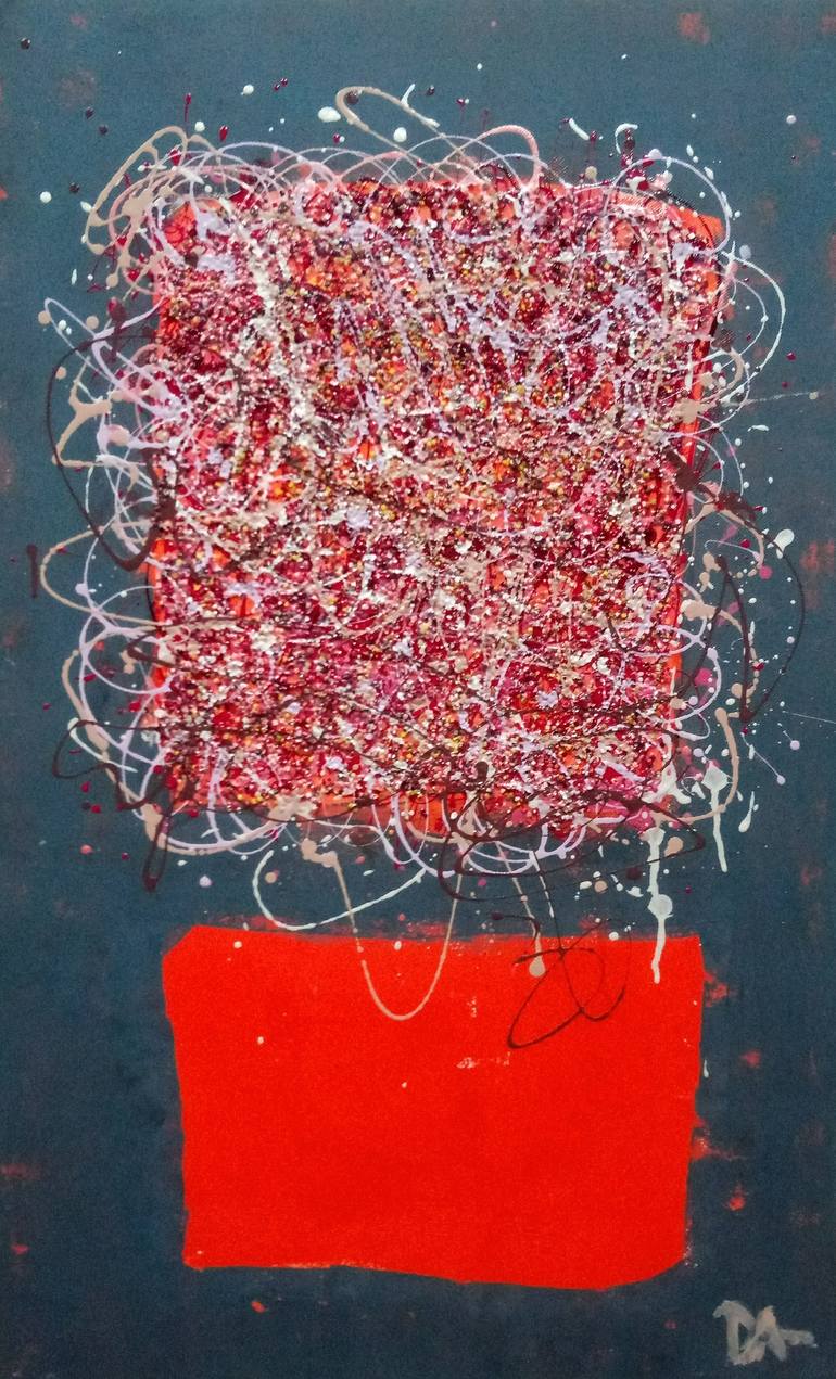 POLLOCK VS ROTHKO Painting by Dariya Afanasyeva | Saatchi Art