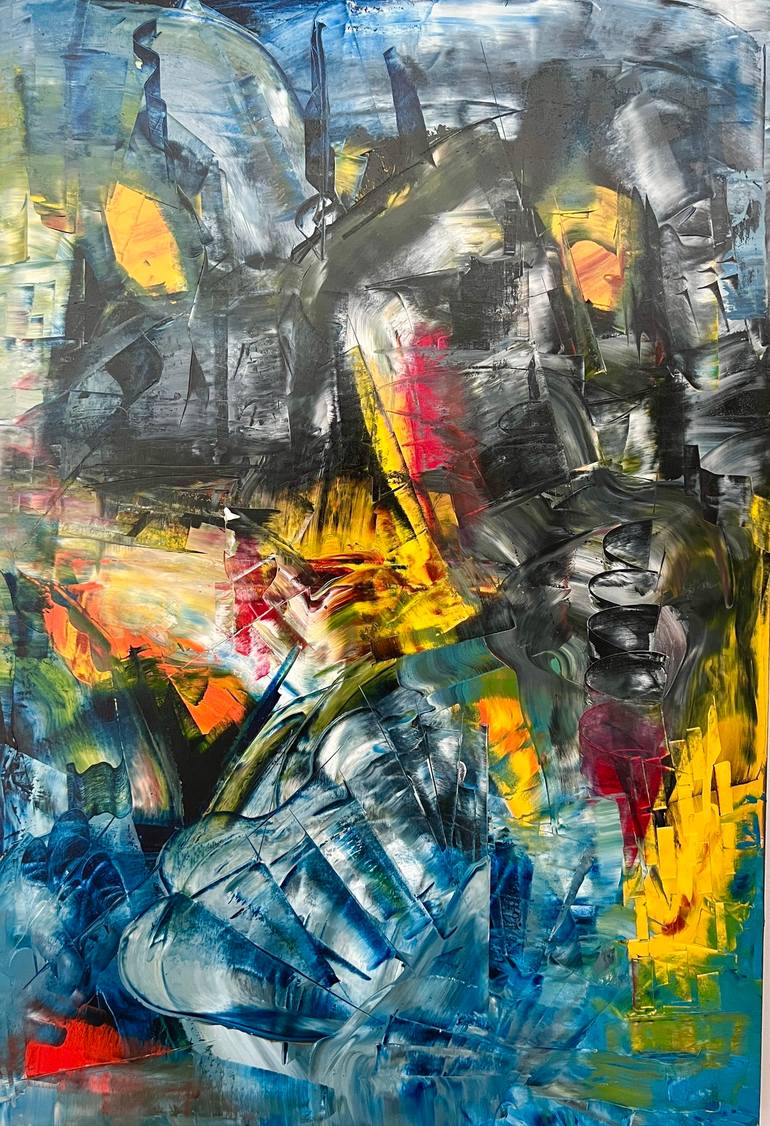 Change NR 3 Arc Painting by Kemal Yazici | Saatchi Art