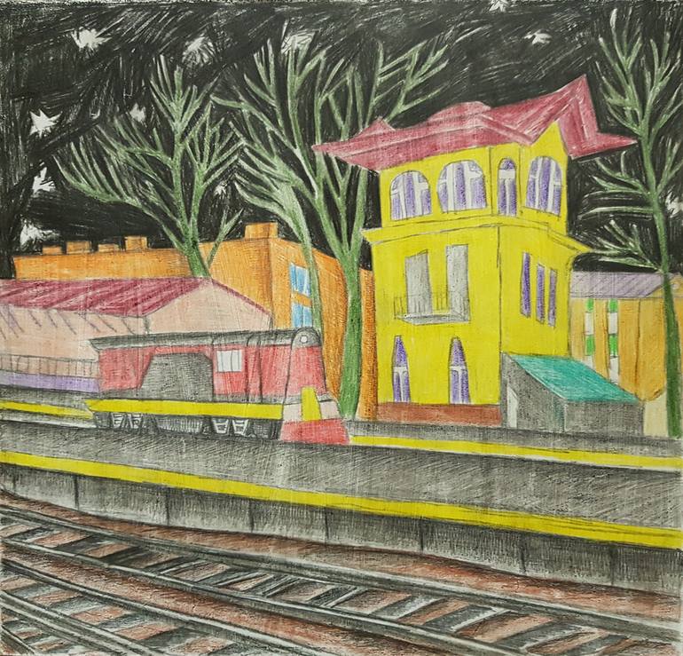 Early spring Drawing by Sapa Art | Saatchi Art