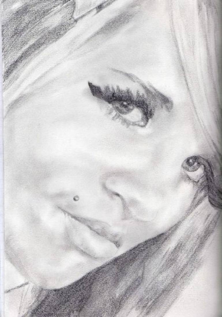 Portrait of Sian Powell Drawing by Jamie Morris | Saatchi Art