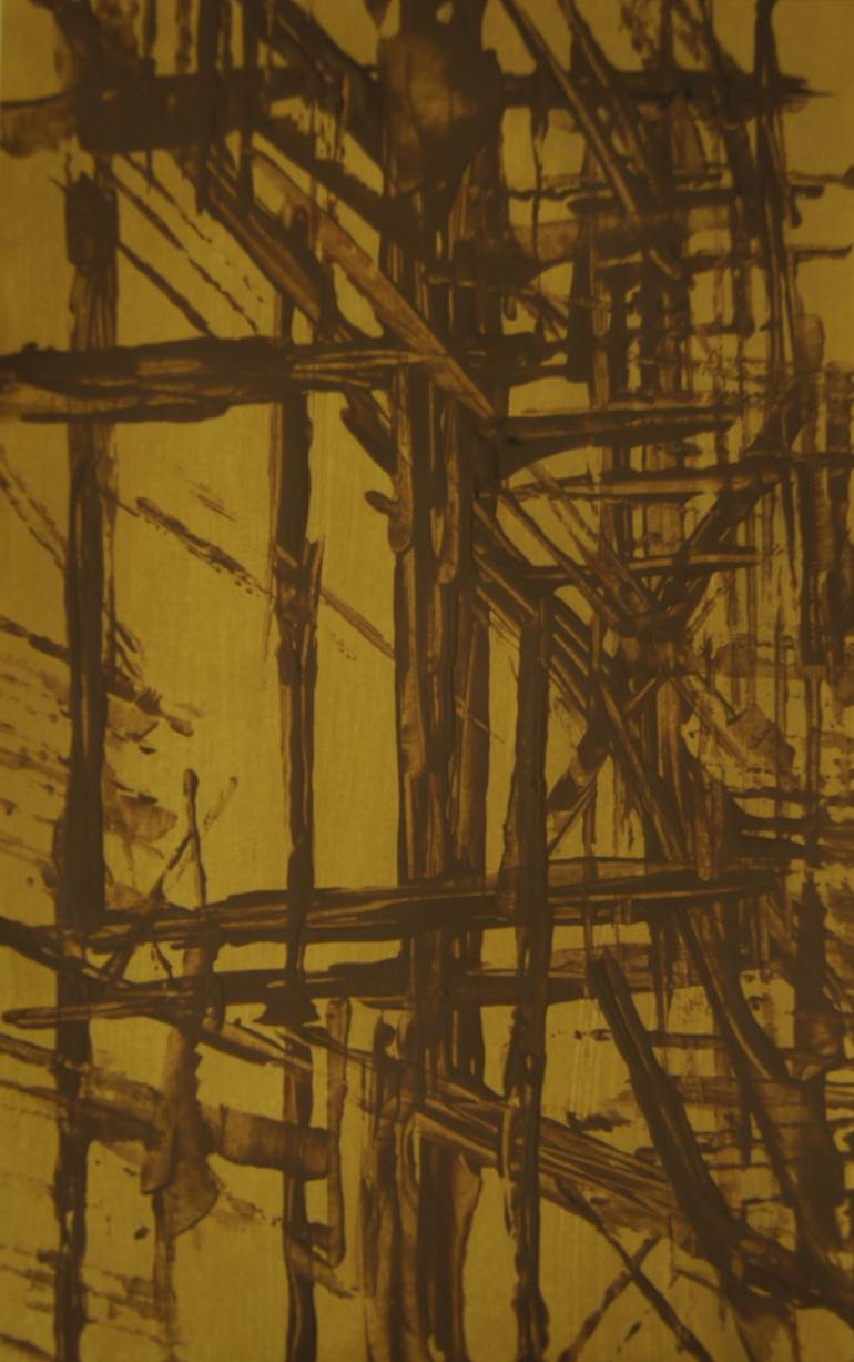 Linear drawing Painting by Jamie Morris | Saatchi Art