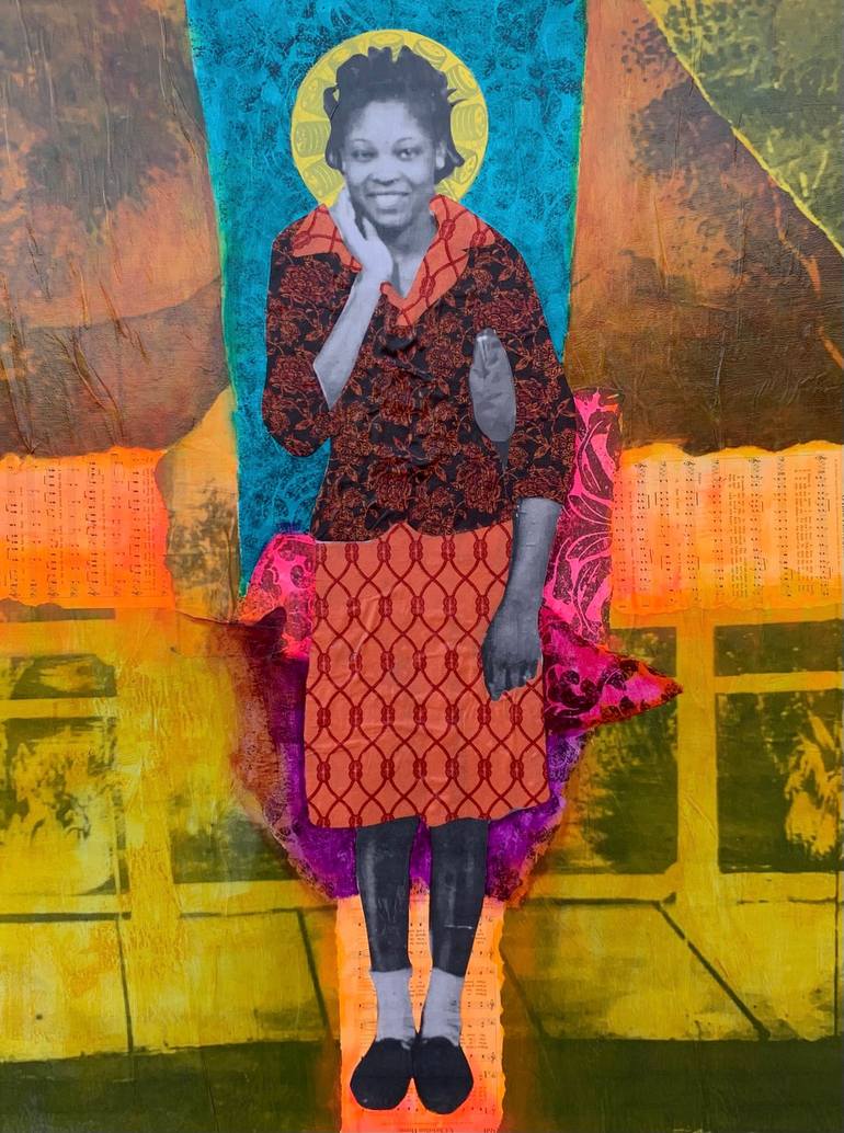Young Annie Ruth Painting by Demarcus Mcgaughey | Saatchi Art