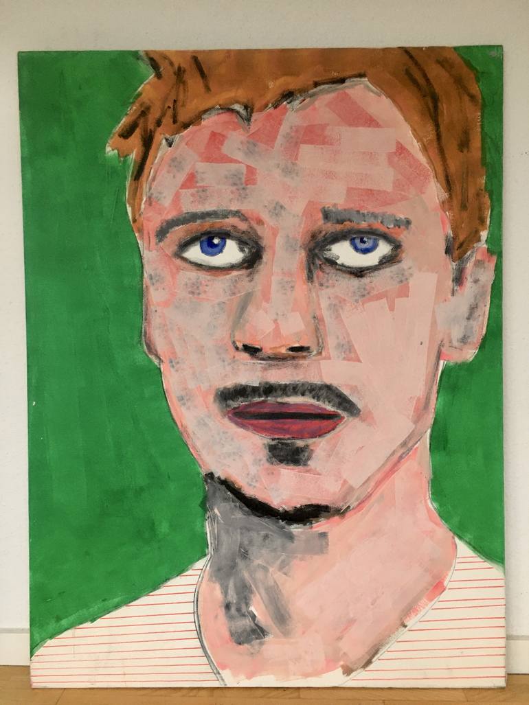 Mr Plesner Painting by Martin Plesner Bødtker | Saatchi Art