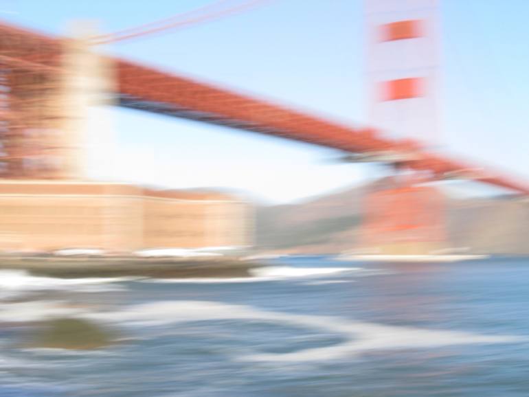 Golden Gate Bridge Blurred_1 Photography by David Marchetti | Saatchi Art