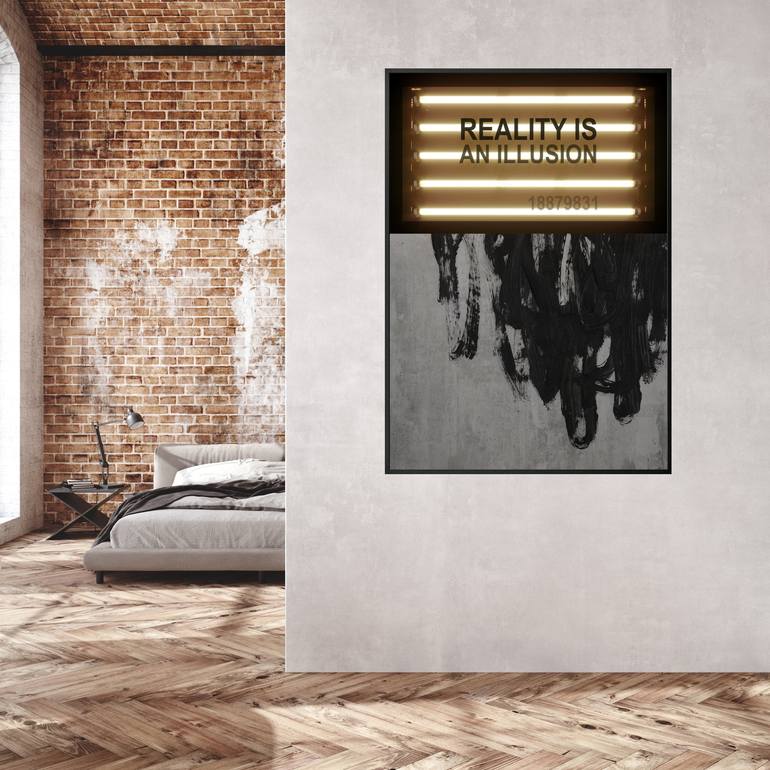 Reality is an illusion - Limited Edition of 5 Mixed Media by Stas Royze ...
