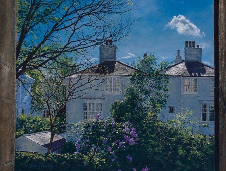 Spring morning, Montpelier Terrace. Brighton Painting by Mark ...