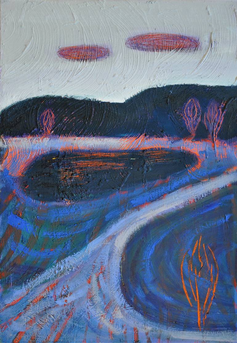 Uncertainty Painting by Gergana Balabanova | Saatchi Art