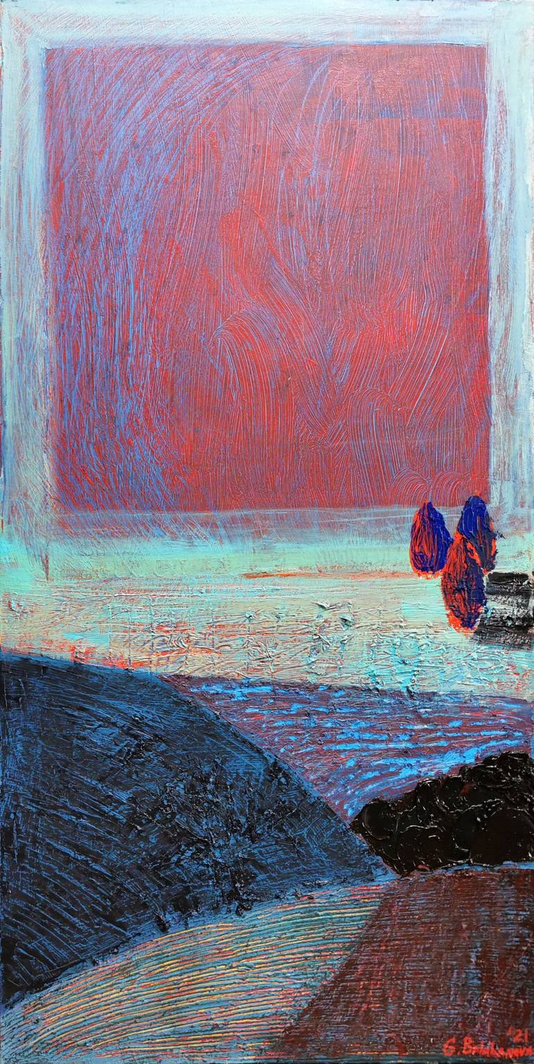 Far away Painting by Gergana Balabanova | Saatchi Art