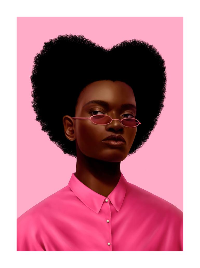 Rose Tinted Glasses Digital By Annica Klingspor Saatchi Art