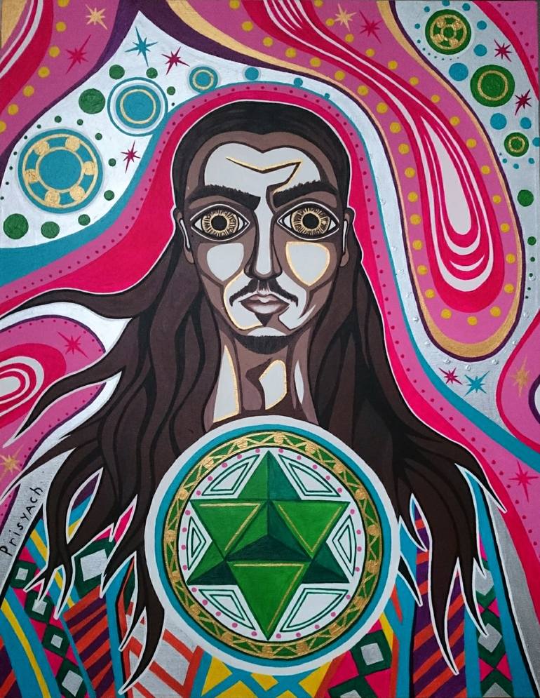 The Mage Painting by Marina Prisyach | Saatchi Art