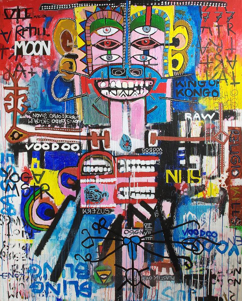 Voodoo Master Painting by ziegler pierre | Saatchi Art